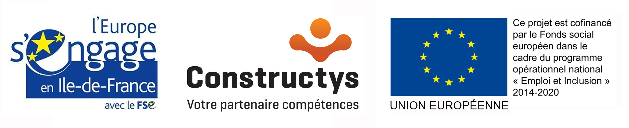 Bandeau logos régions_IDF – Constructys