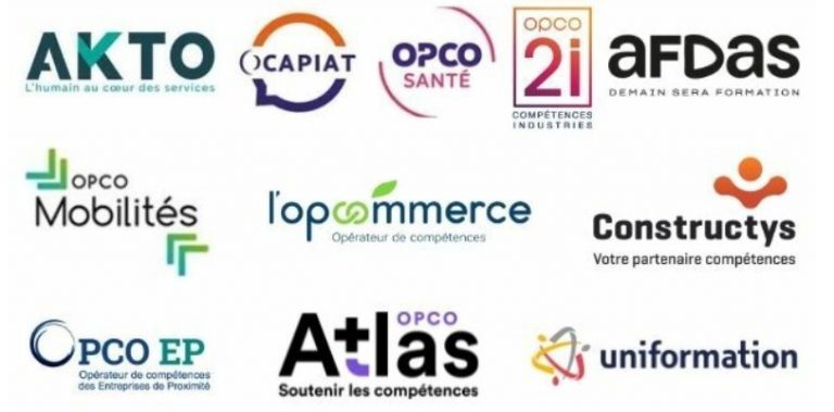 logos OPCO – Constructys