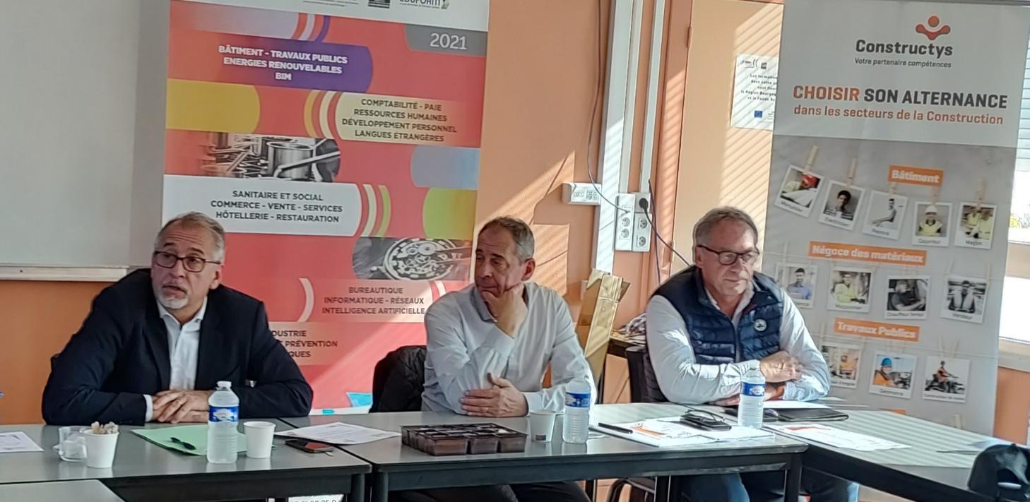 Semaine des métiers du BTP : Constructys mobilisé en région Bourgogne Franche-Comté ! – Constructys